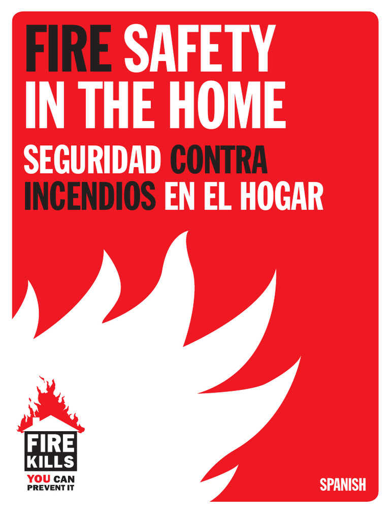 Fire Safety Spanish | PDF | Estufa de cocina | Incendios