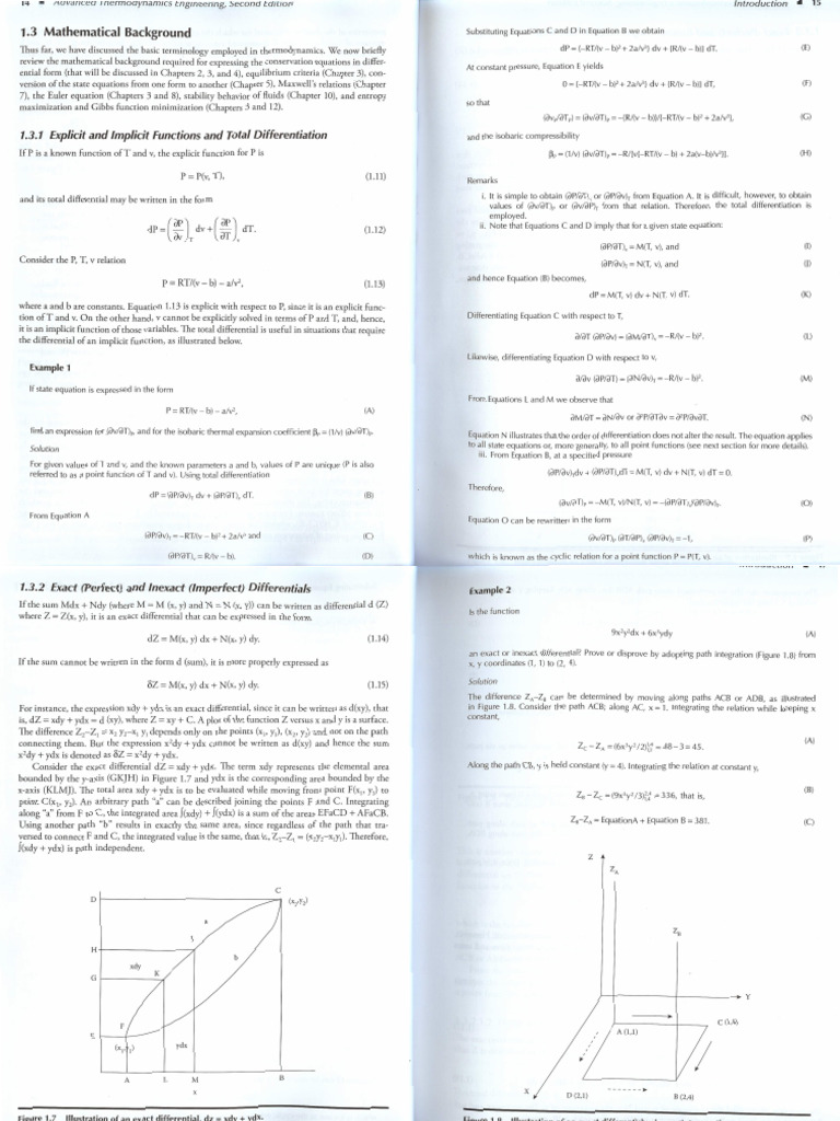 Mathematical Background | PDF | Mathematics | Thermodynamics