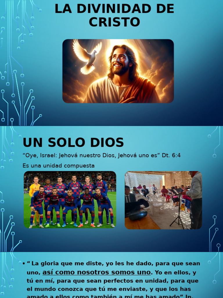 La Divinidad de Cristo | PDF | Cristo (título) | Omnipotencia