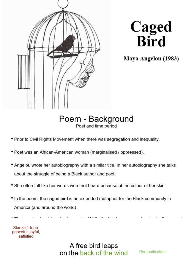 Caged Bird | PDF | Poetry