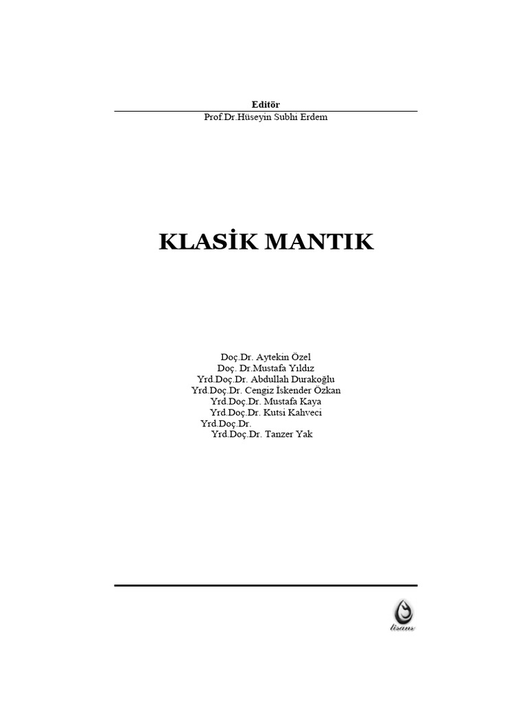 Klasik Mantik | PDF