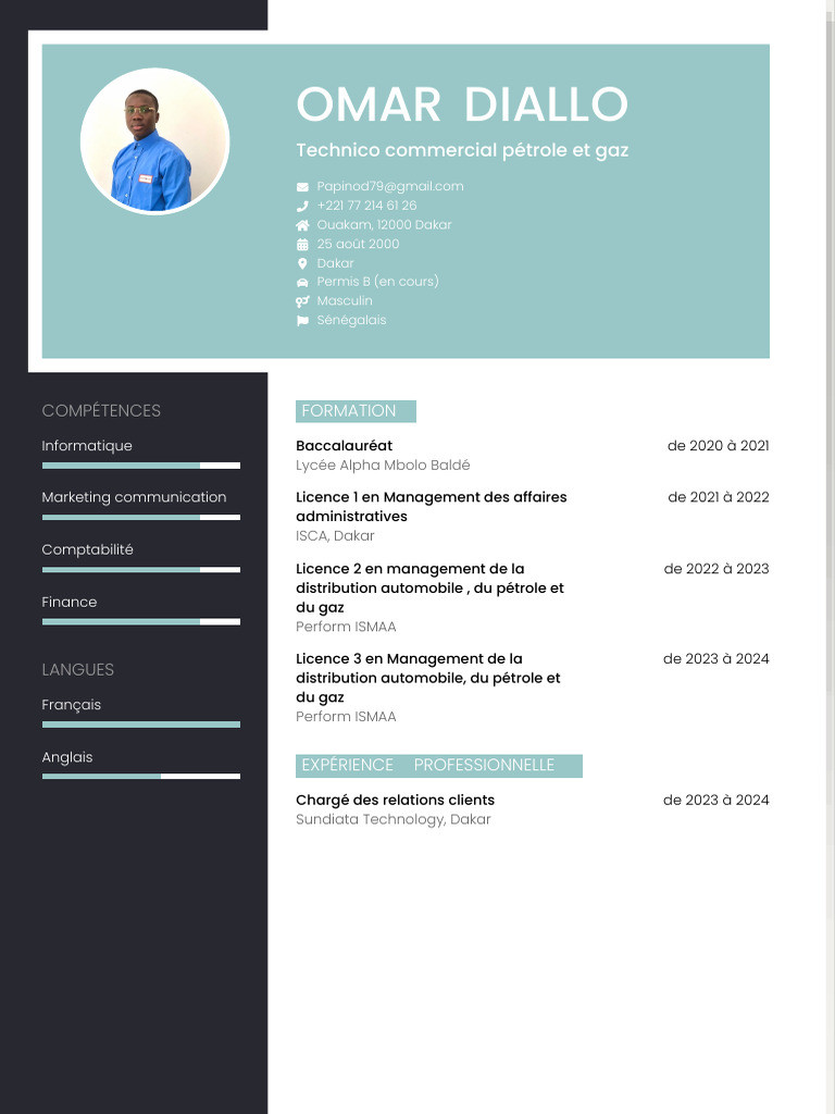 CV de Omar Diallo | PDF