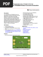 826 EVM UserGuide | PDF | Sensor | Electrical Engineering