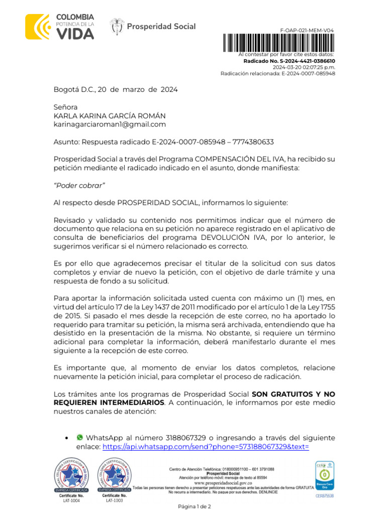S-2024-4421-0386610-DPS - PeticiÃ N Respuesta Firma MecÃ¡nica-11647701 ...