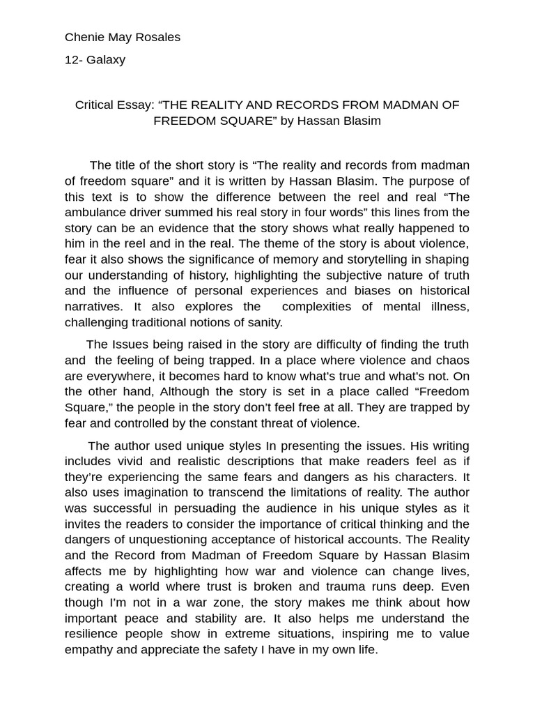 Reality Chenie | PDF