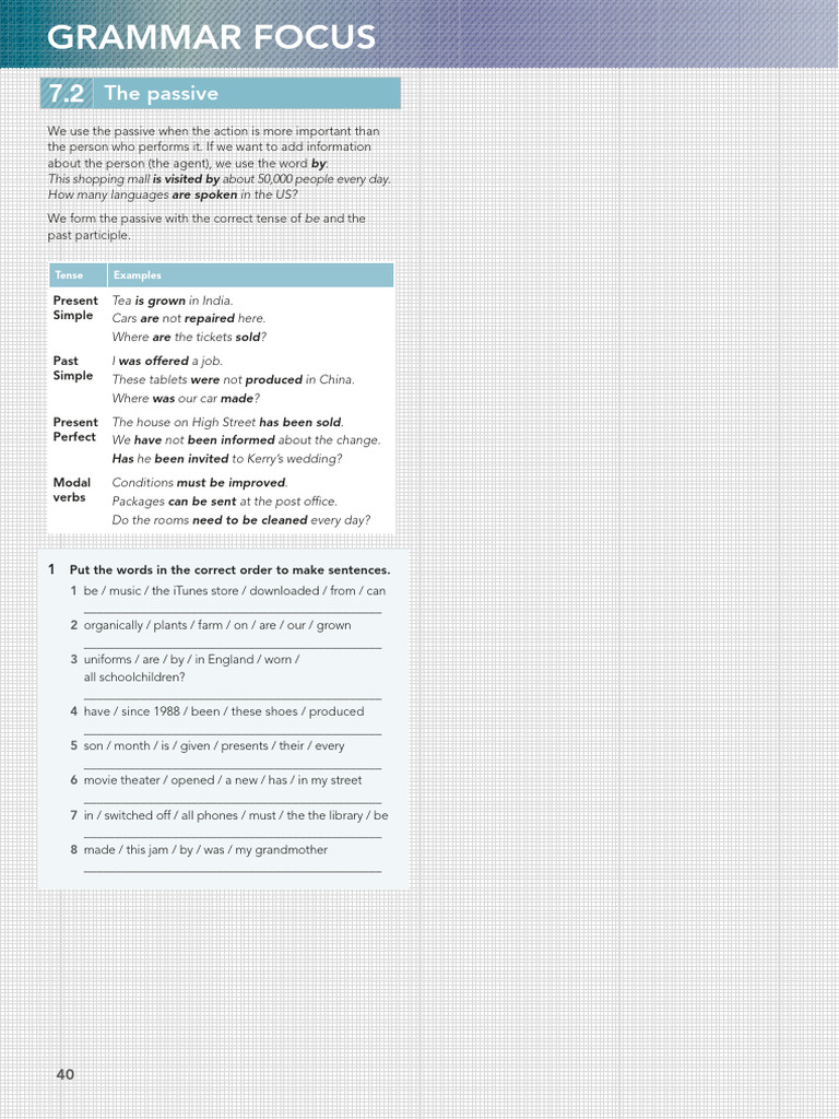 Passive Voice - 2º EM | PDF | Perfect (Grammar) | Linguistics