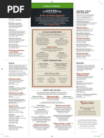 Donatos Carryout Menu | PDF | Pizza | Sausage