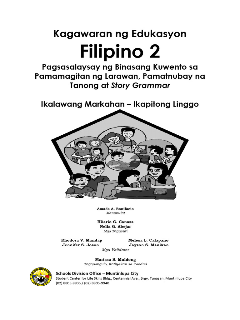 Filipino 2: Kagawaran NG Edukasyon | PDF