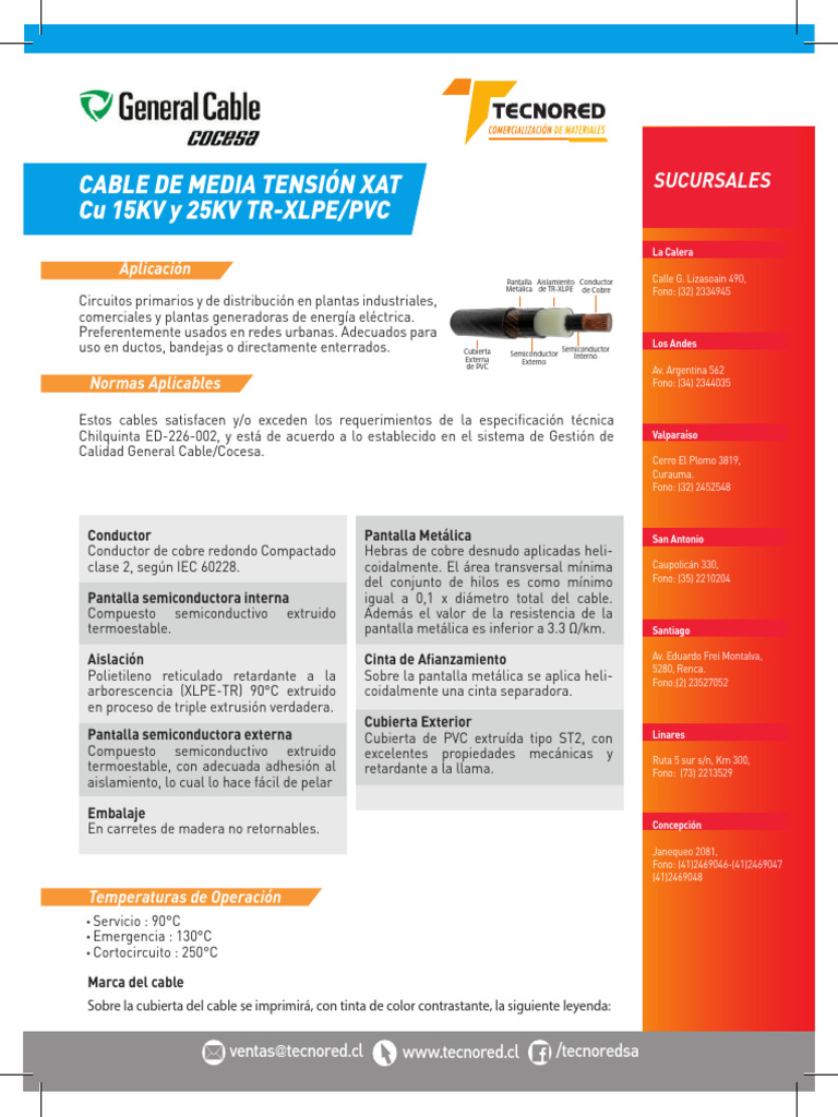 Cable MT | PDF | Cobre | Extrusión