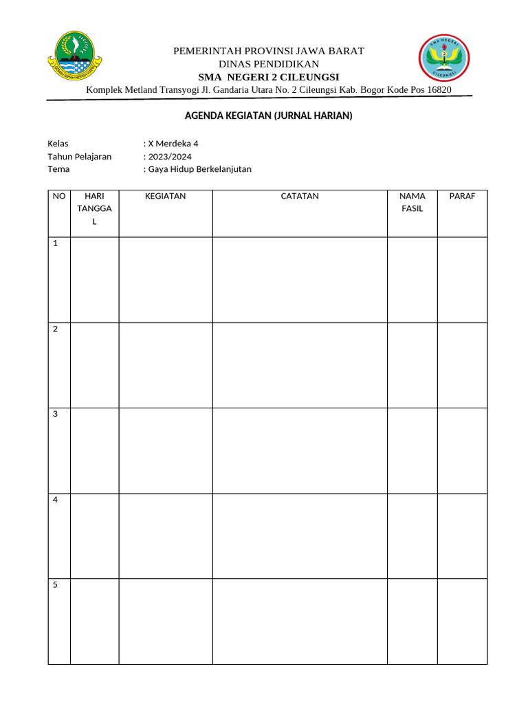 Contoh Jurnal | PDF