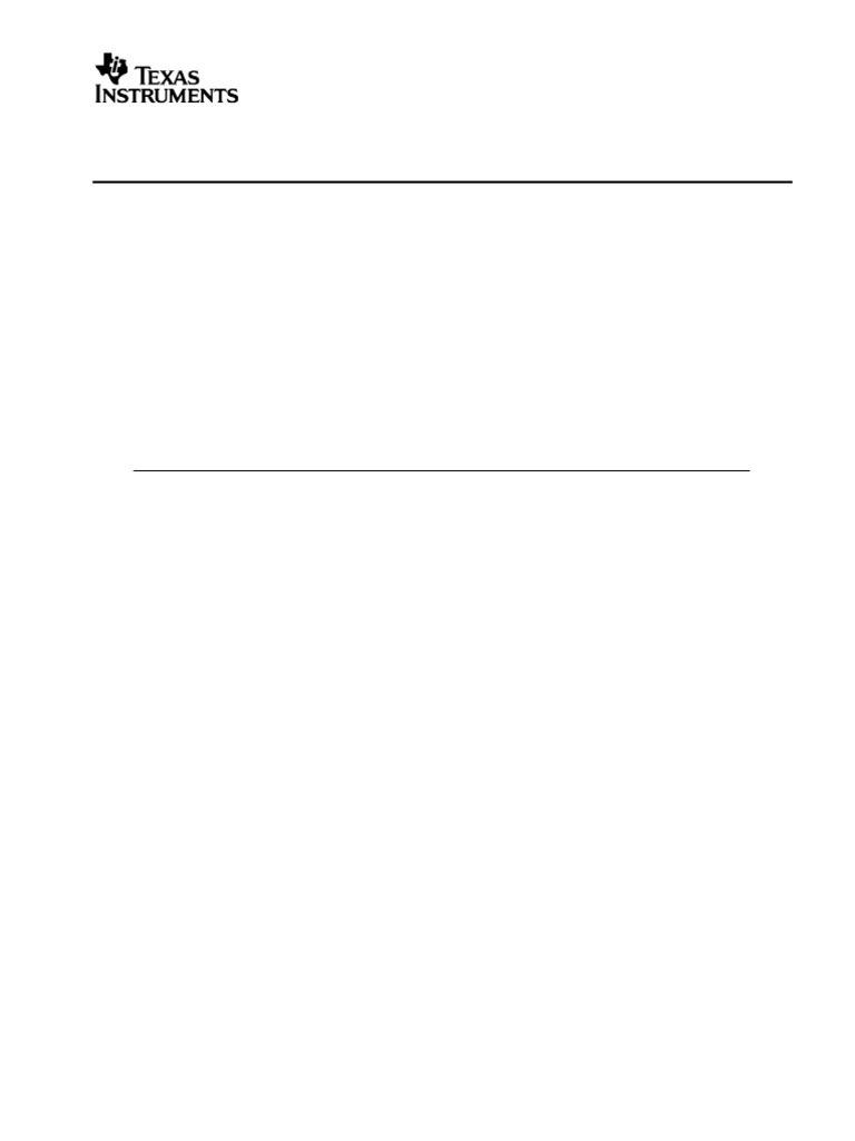 TI IBIS Model Creation and Validation | PDF | Spice | Field Effect ...