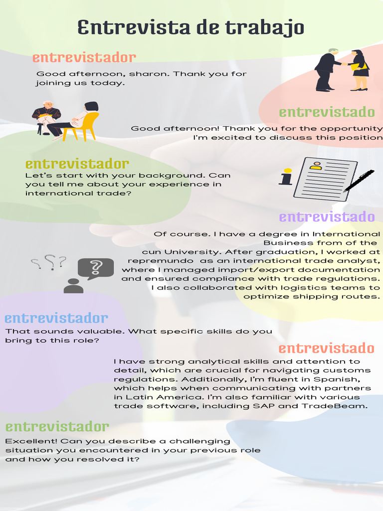 International Trade Job Interview Insights | PDF | Business