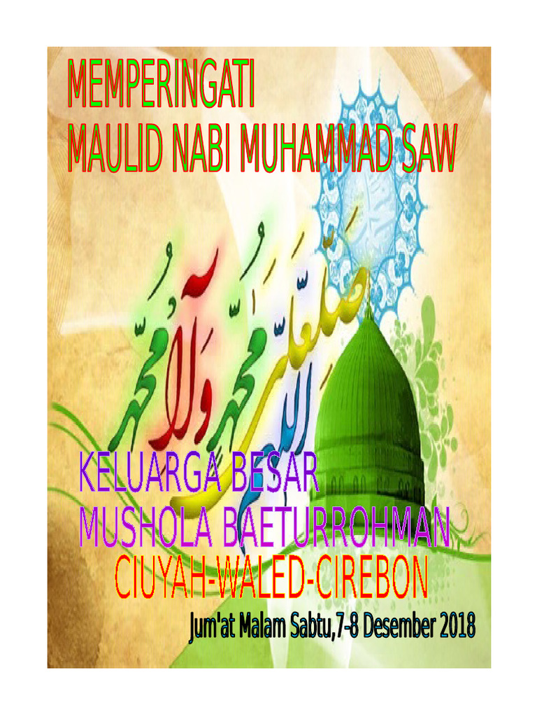Muludan 2018 | PDF