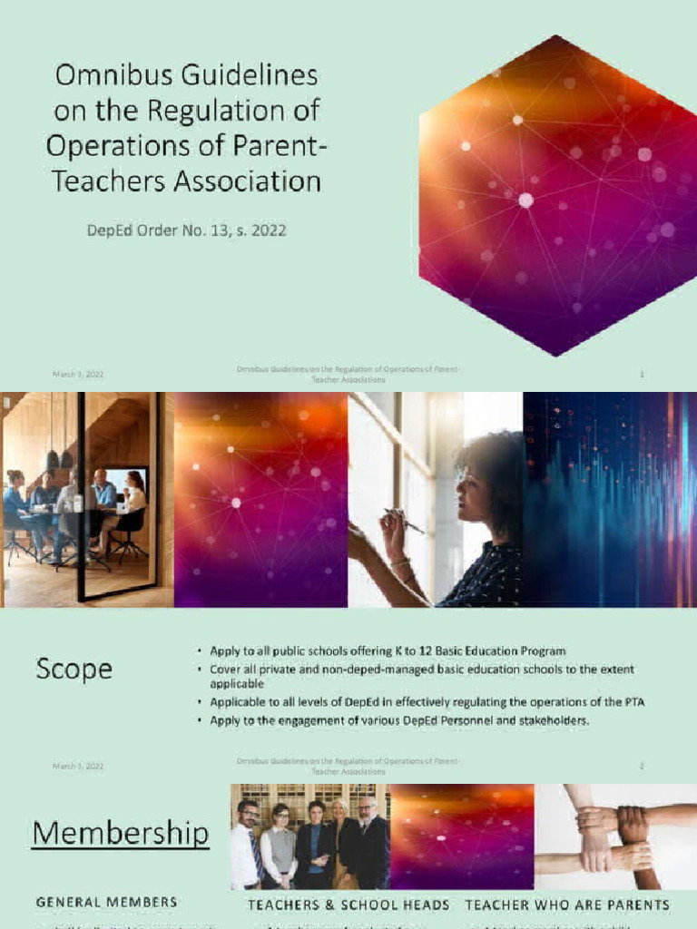 Omnibus Guidelines PTA | PDF