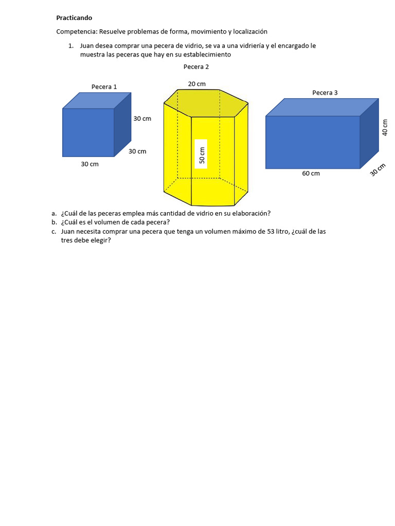 Practicando(prismas) (1) (3) | PDF