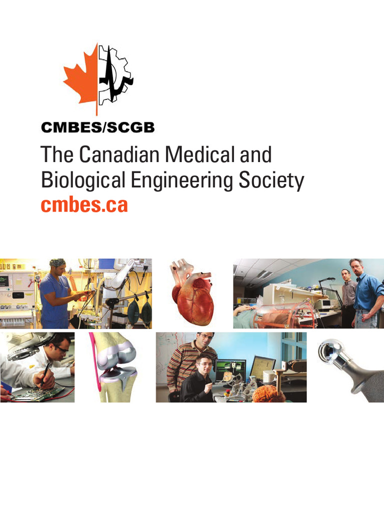 cmbes_brochure_2015 | PDF | Biomedical Engineering | Medical Device