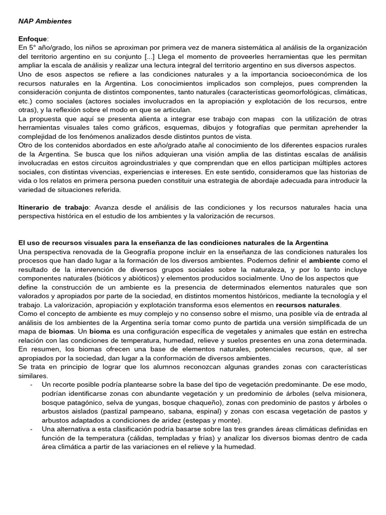 Recursos Naturales 5° Grado | PDF | Clima | Selva