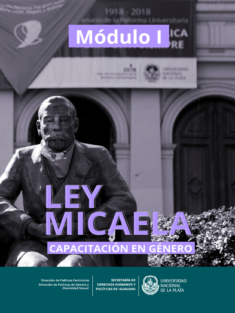 Cuadernillo - Módulo I - Ley Micaela | PDF | Derechos humanos | Igualdad de género