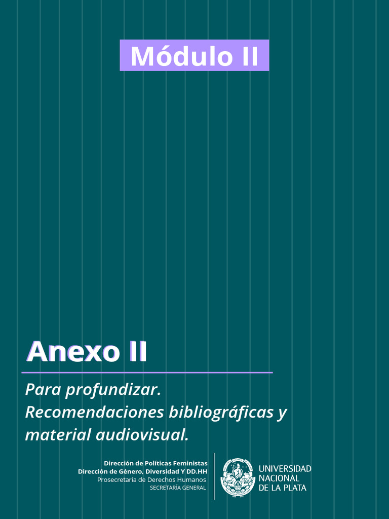 Ley Micaela - Módulo 2 - Anexo II | PDF | Mujer | Ideologías sociales