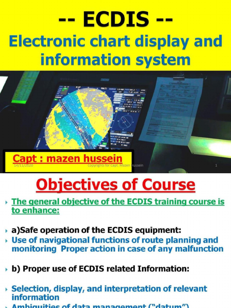 ECDIS | PDF