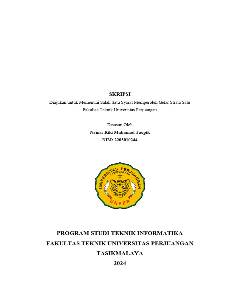 Skripsi Revisi Fix | PDF