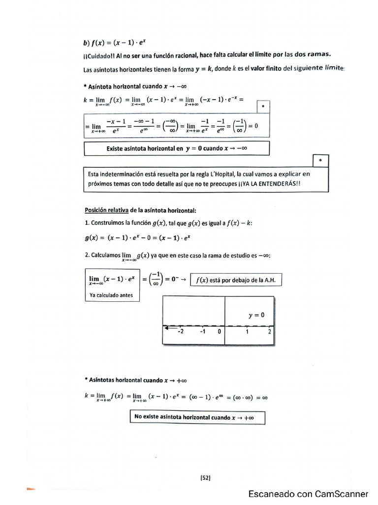 Ejercico Limite e | PDF