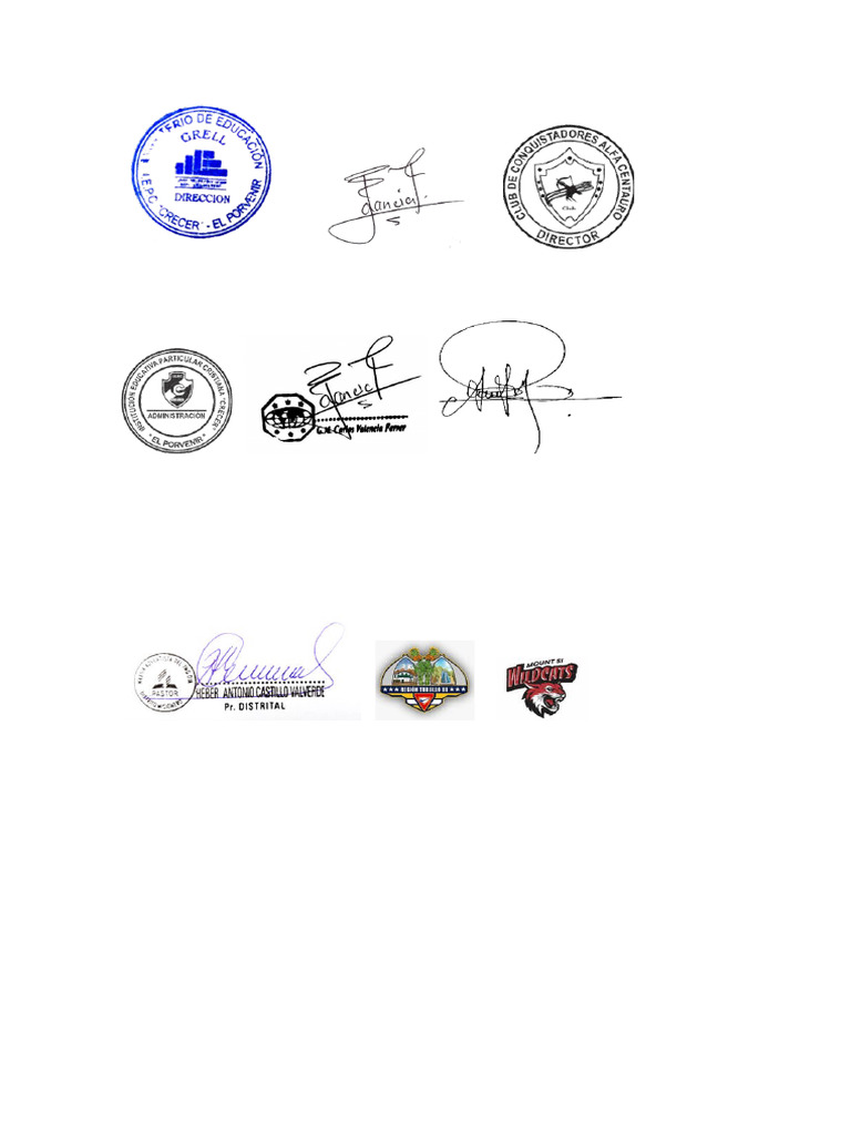 Firma y Sellos Carlos | PDF