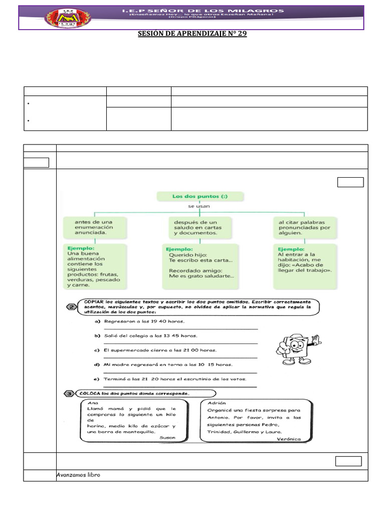 Clase de ORTOGRAFIA 3° y 4° de Primaria | PDF