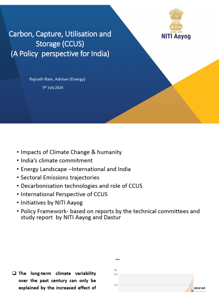 Annexure III | PDF | Carbon Capture And Storage | Electricity Generation