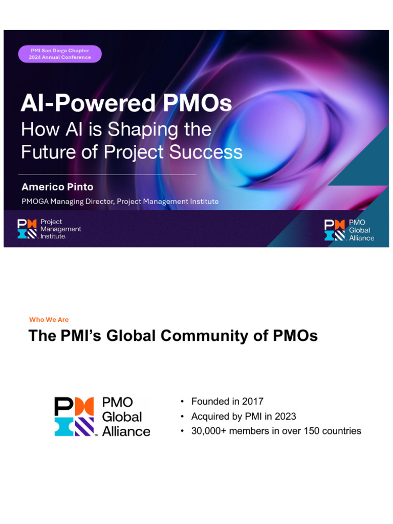 AI-Powered PMOs How AI Is Shaping The Future of Project Success | PDF | Artificial Intelligence ...