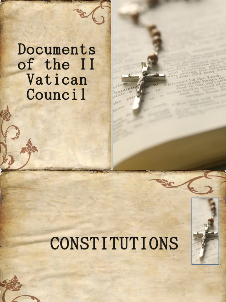 Dei Verbum: Vatican II Document Overview | PDF | Mass (Liturgy ...