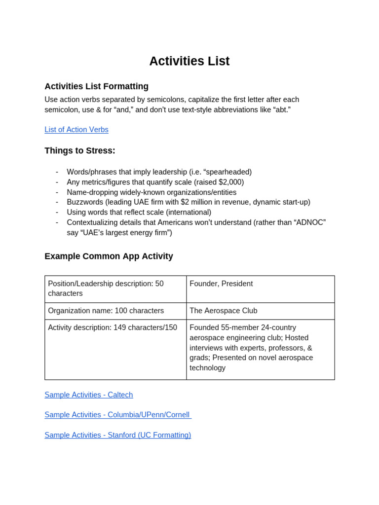 TEMPLATE - Last Name, Fist Name - Activities List | PDF | Economics | Game Theory
