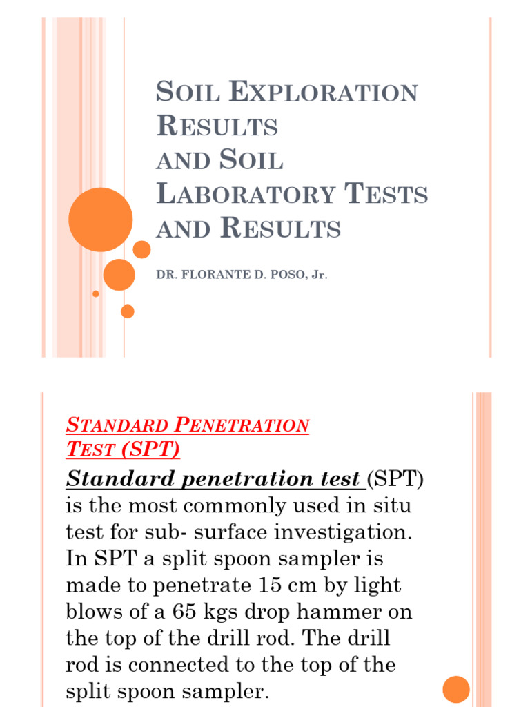 2 Soil Exploration Results | PDF | Earth Sciences | Civil Engineering