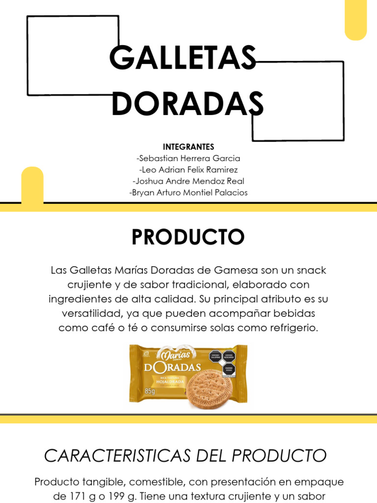 Galletas Doradas 4P DEL MKT | PDF | Supermercado | Al por menor