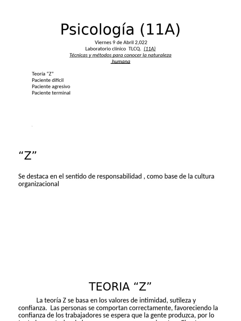 Psicolog A 11A | PDF | Teoría | Psicología Social