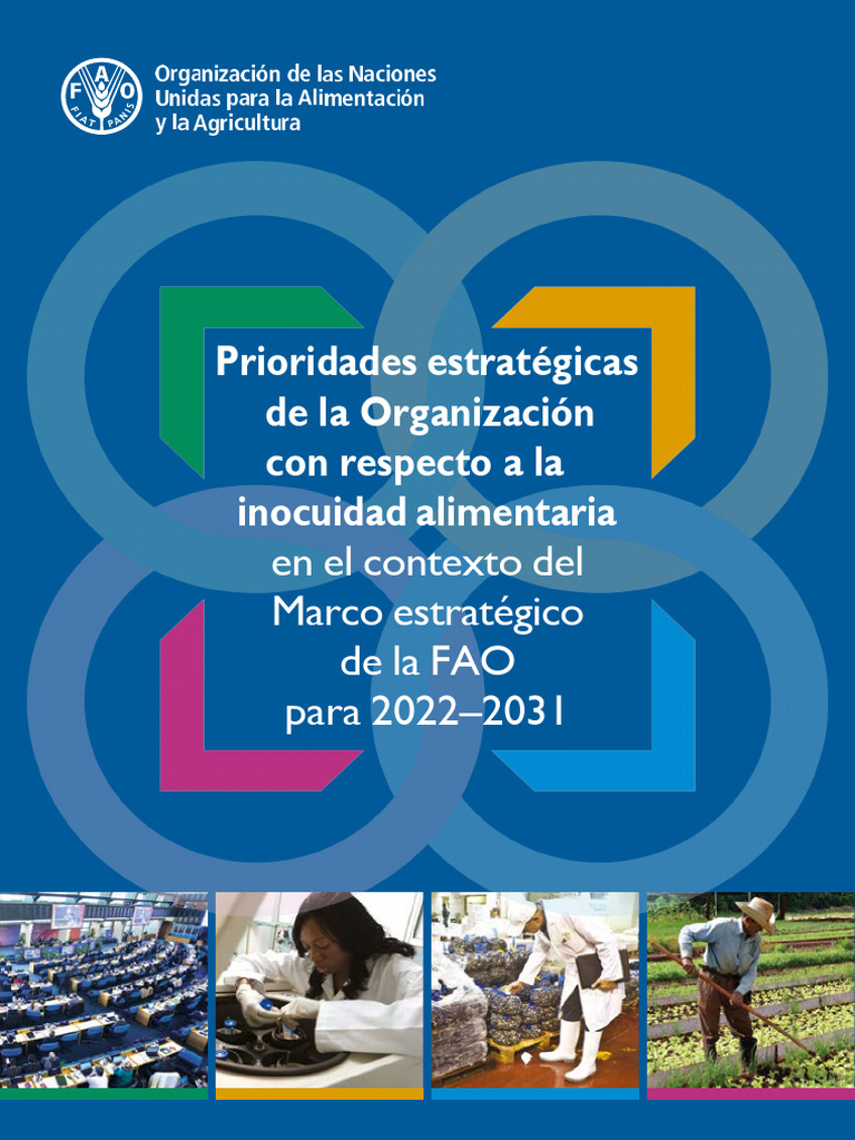 Prioridades FAO Inocuidad de Alimentos | PDF | Organización de Comida y Agricultura | Seguridad ...