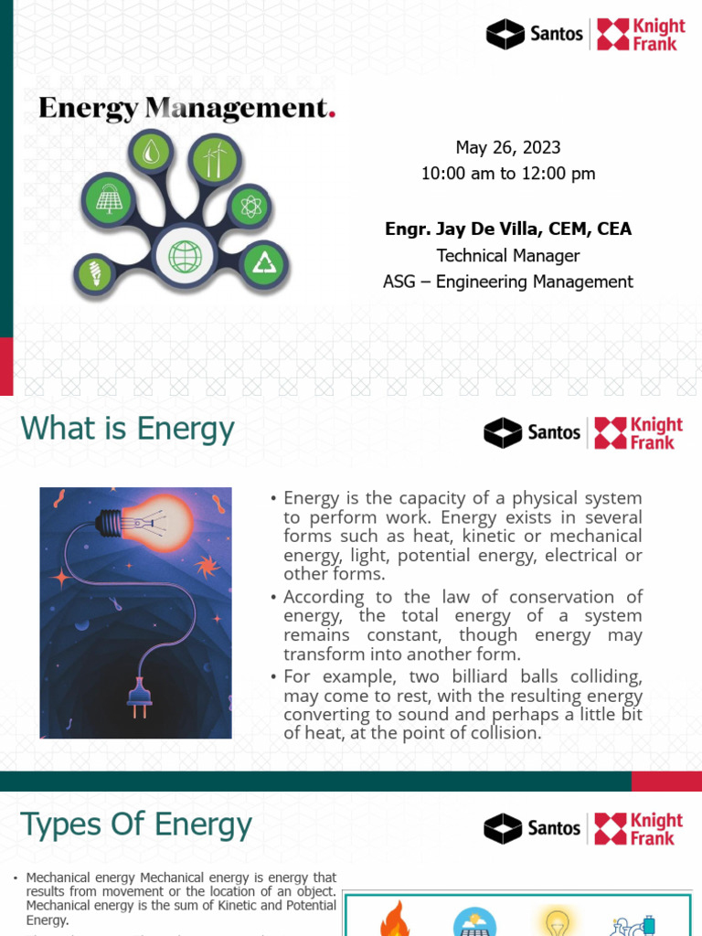 Energy Management | PDF | Efficient Energy Use | Energy Conservation