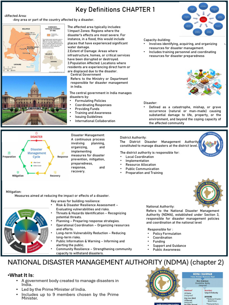 Disaster Management Key Terms | PDF | Emergency Management | Justice