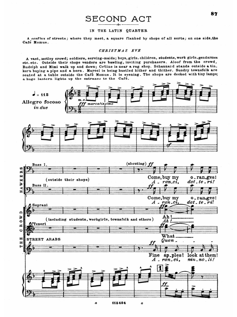 La Boheme - Pag 87 - 93 | PDF