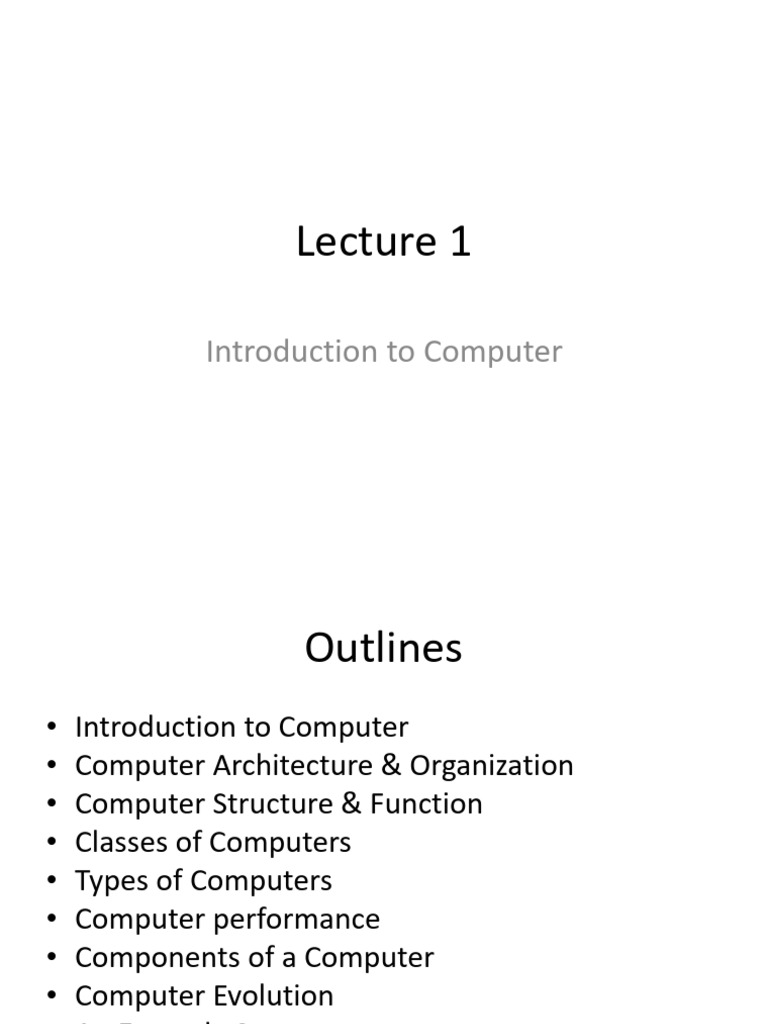 L1 | PDF | Central Processing Unit | Input/Output