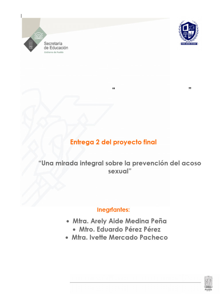 Proyecto Final | PDF | Educación primaria