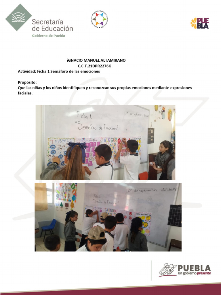 Semáforo de Emociones para Niños | PDF