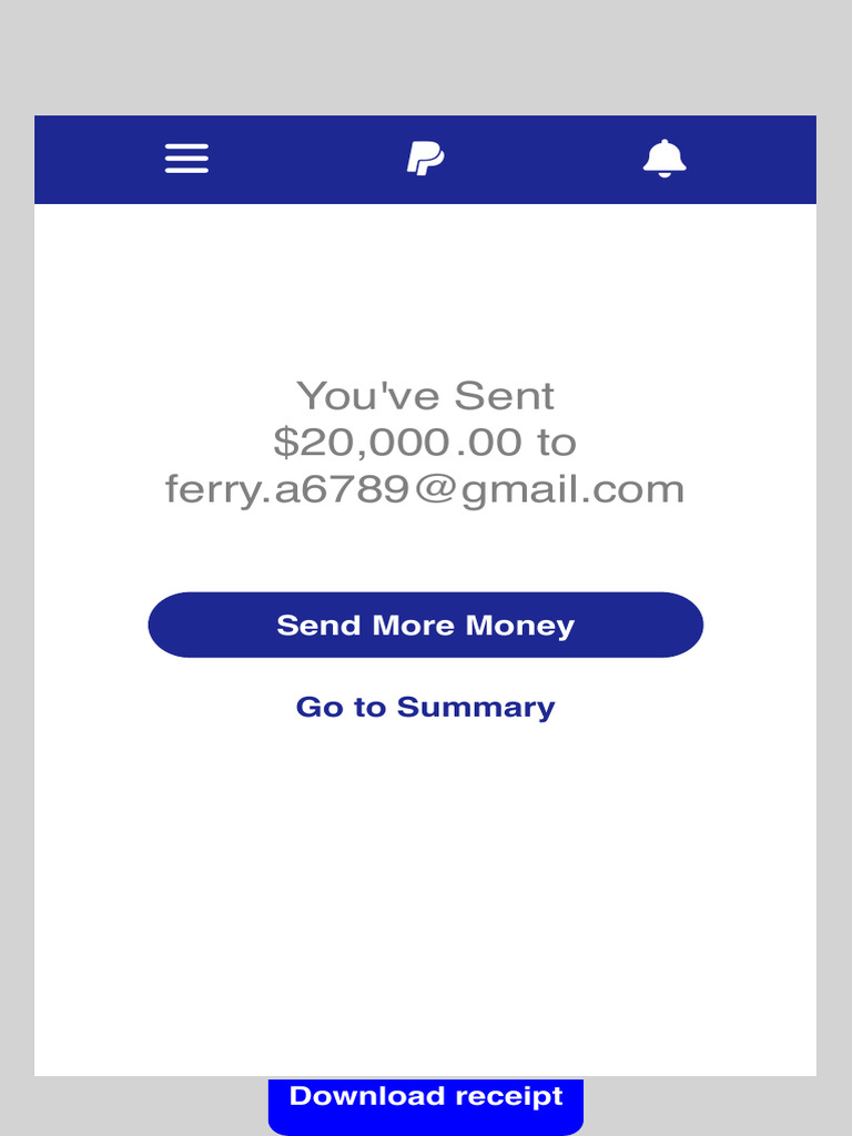 Paypal Receipt 3 | PDF