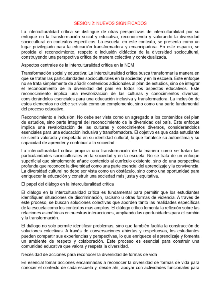 Narra Tiva 2 PDF | PDF | Inclusión (Educación) | Plan de estudios