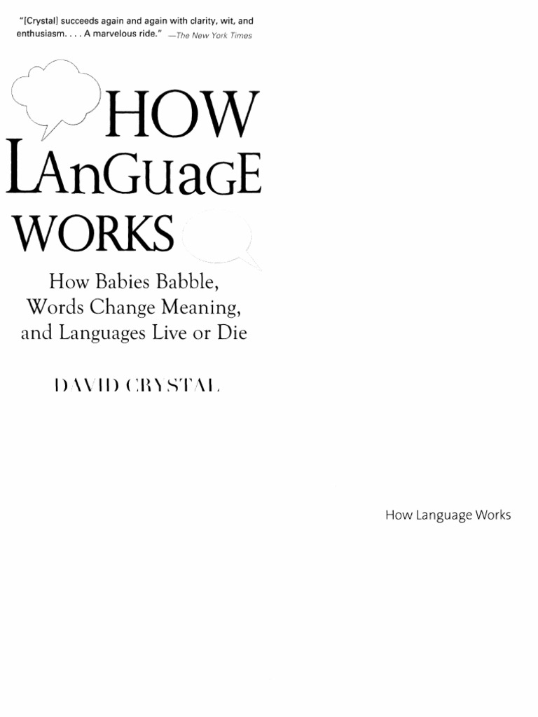 How Language Works | PDF | Book Publishing Companies | Publishing Companies