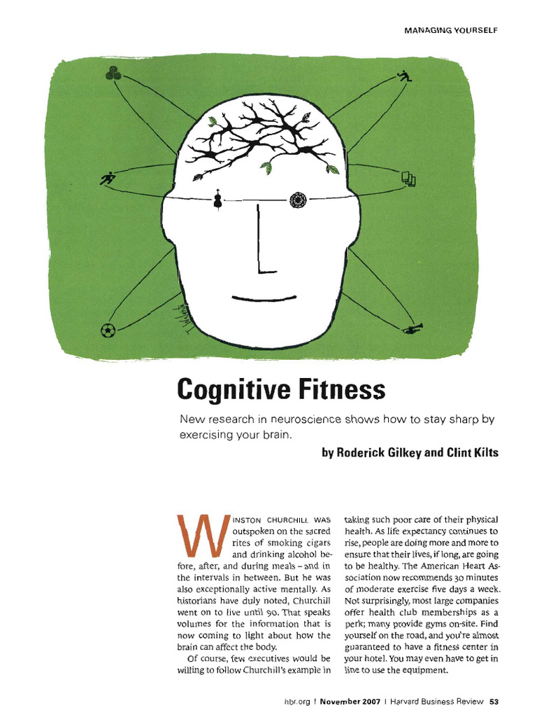 Cognitive Fitness | PDF