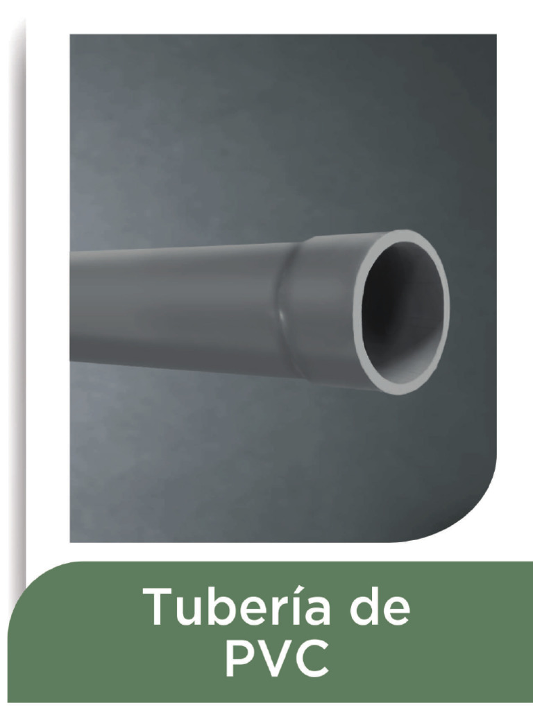 Catálogo de Tubería de PVC 2024 | PDF | Materiales de construcción ...