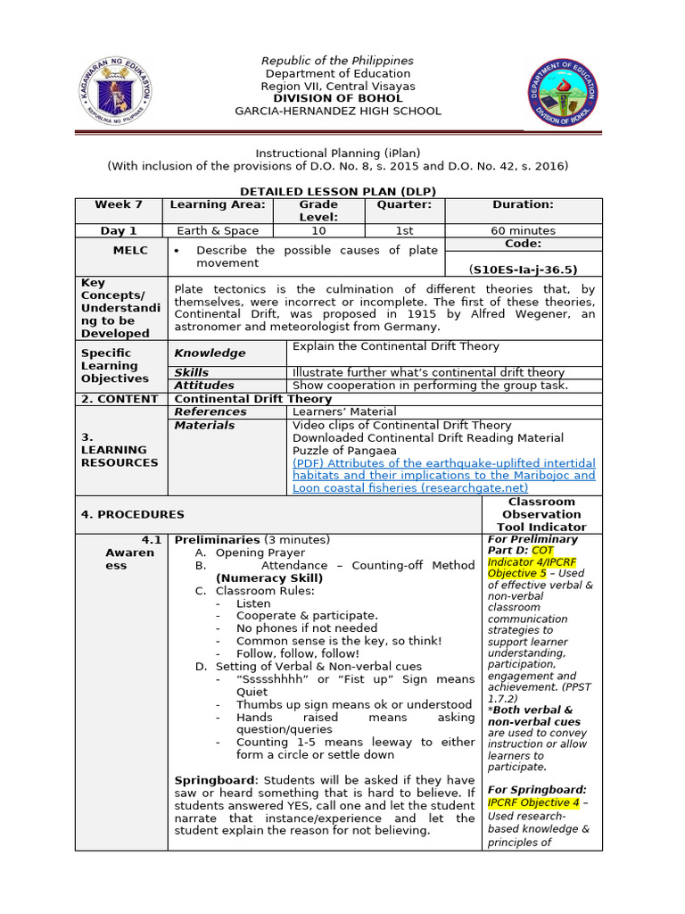 Q1-Week 7-Day 1 | PDF | Learning | Nonverbal Communication