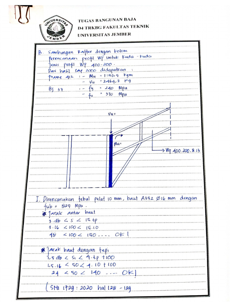 Rafter K Kolom | PDF