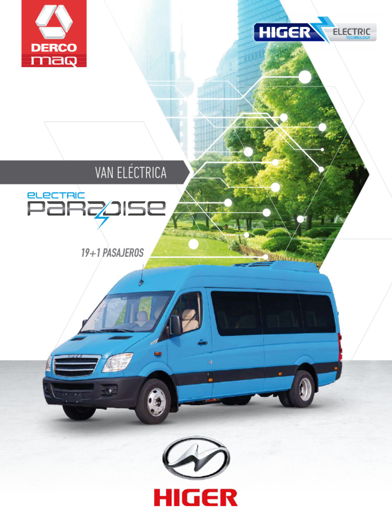 2023-04-04-Ficha - Higer - Van Paradise Web | PDF | Vehículos ...
